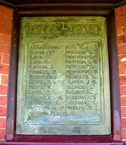 The Yorkshire Regiment, Local War Memorials