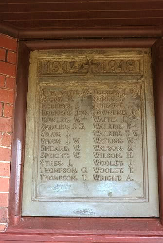 The Yorkshire Regiment, Local War Memorials