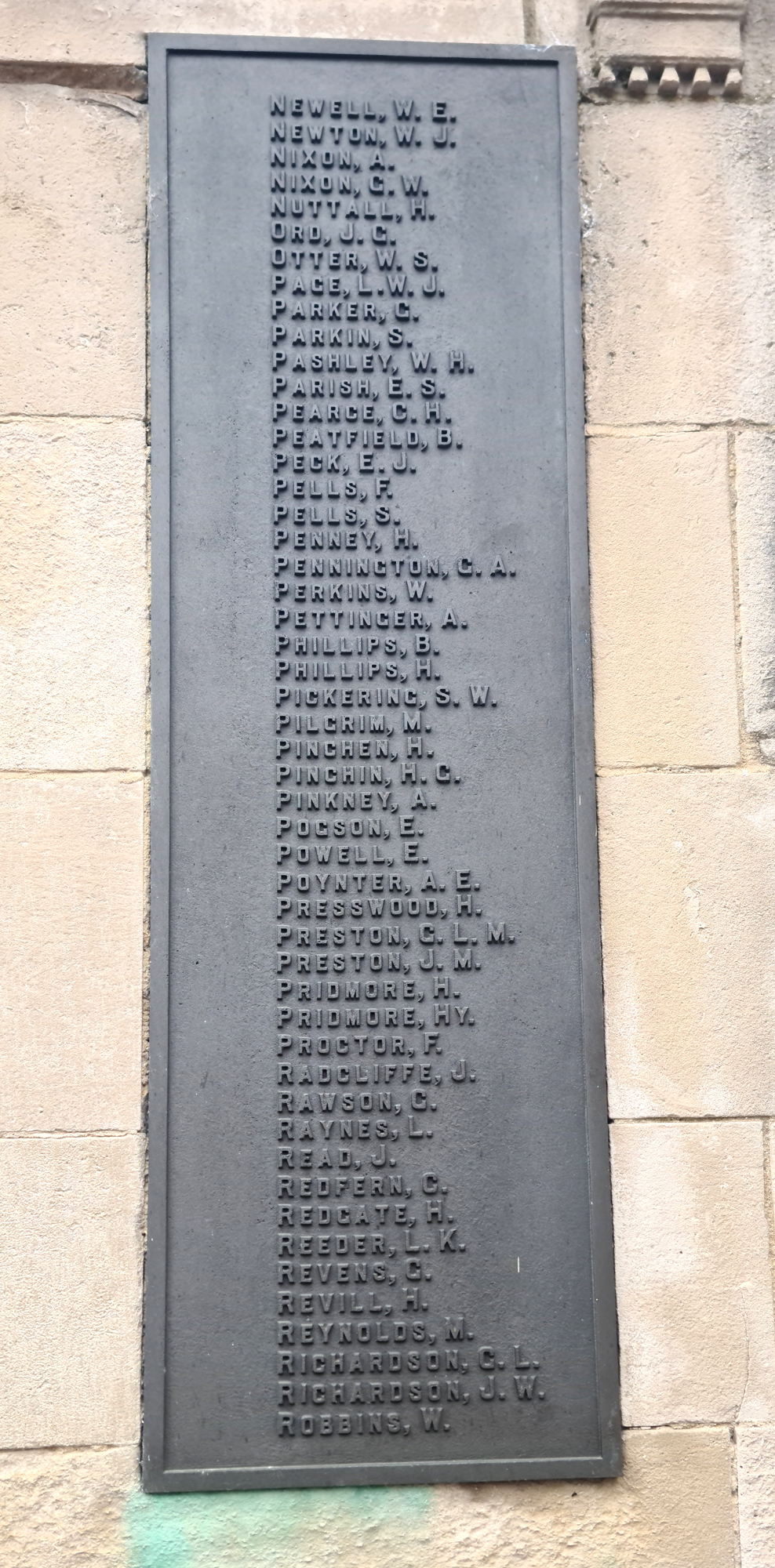 The Yorkshire Regiment, Local War Memorials