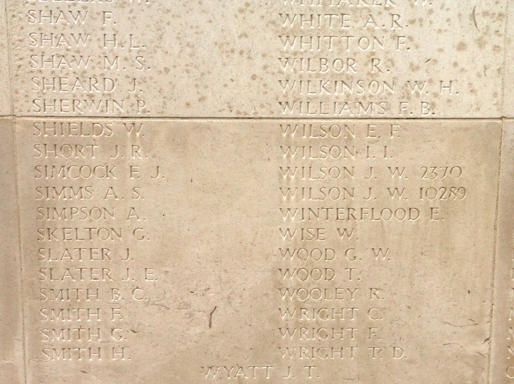 The Yorkshire Regiment, - Memorials Overseas